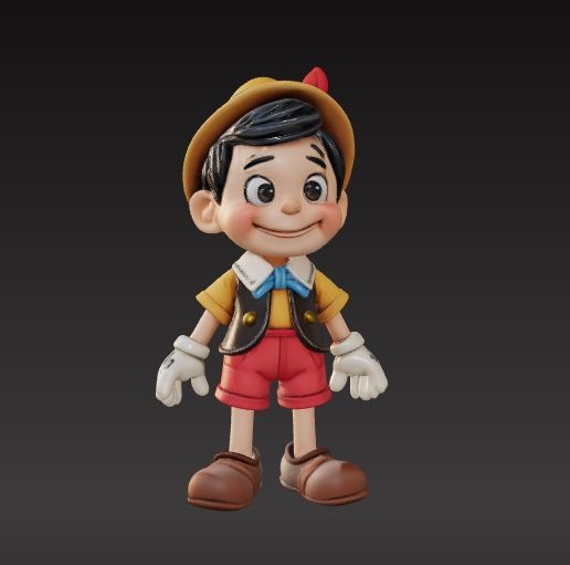 STL file Pinocchio 🌳 ・3D printing template to download・Cults