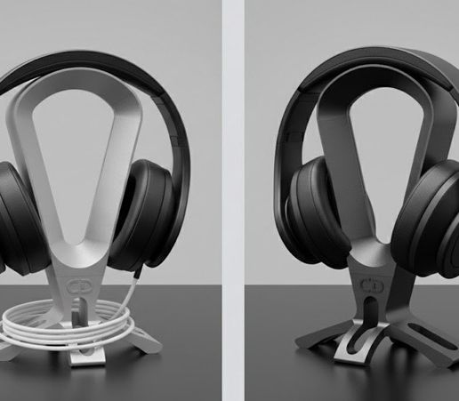 📞 Head Phone Holder・ 3MF File for 3D printing・Cults