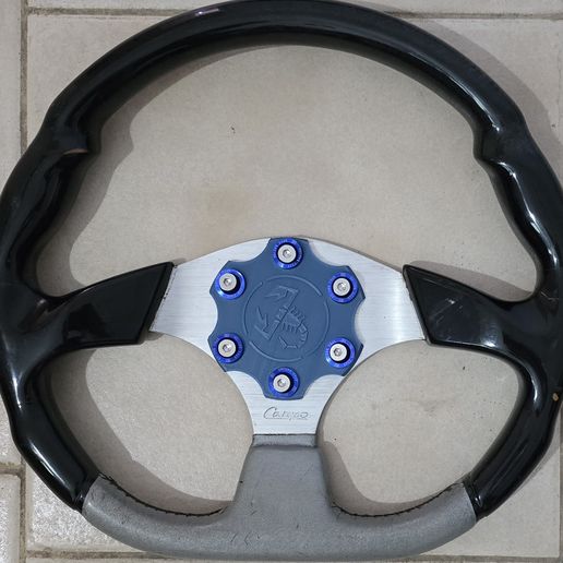 SCAD file steering wheel center (.stl + .scad) 🛞 (SVG)・3D printable ...