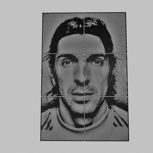 🎨 WALL ART - GIANLUIGI BUFFON・ STL File for 3D printing・Cults