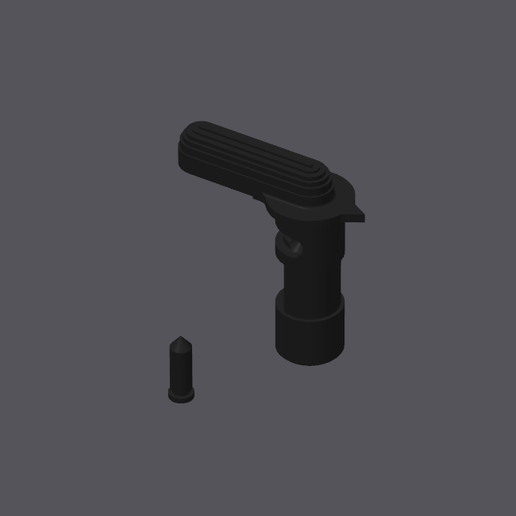 🔥 Fire Selector AR15 M4 Airsoft Replica GBB・ STL File for 3D printing・Cults