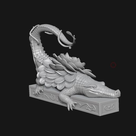 🐊 alligator・ STL File for 3D printing・Cults