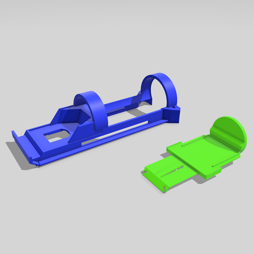 OBJ file Car Booster/ Launcher! TOY Car/Object PROPULSION 🚗 ・Design to ...
