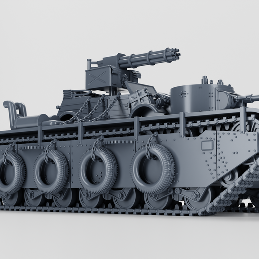 🪖 Heavy Tank T35 + Kubelwagen car (USSR+Germany, WW2) converted to ...