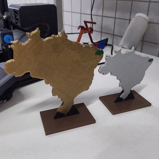 🇧🇷 Brazil Trophy-RN・ STL File for 3D printing・Cults