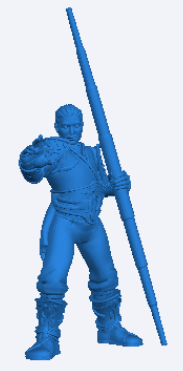 ♂️ Human Male Monk 2・ STL File for 3D printing・Cults