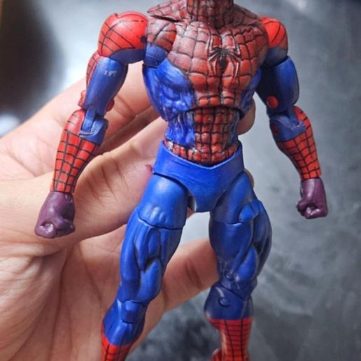 🆕 Marvel Legends NEW Spider-Man Body (TOYBIZ Inspired)・ 3D File for 3D ...