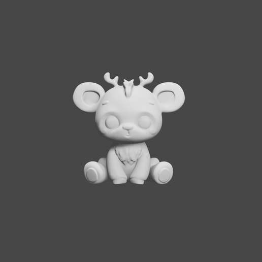 STL file Reindeer 🐉 ・3D printable model to download・Cults