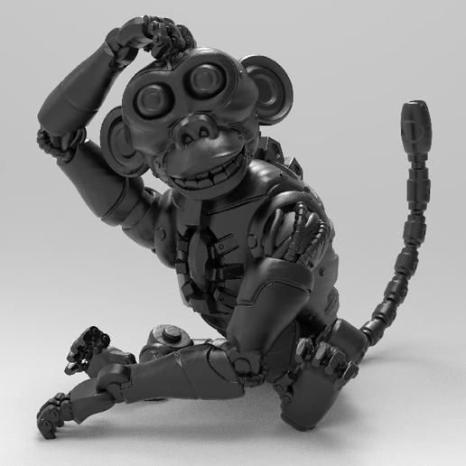 mechanical monkey toy