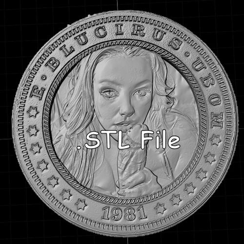 Stl File Coin Style Stl File Cnc 3d Print Nude Adult Xxx 28 Bj 🪙 ・3d