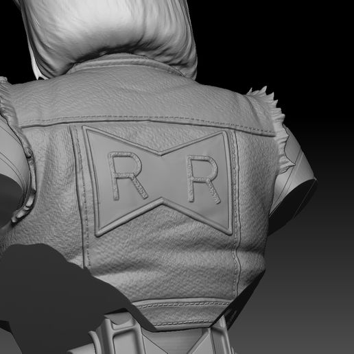 🤖 A18 Android 18 printable real size・ STL File for ・Cults