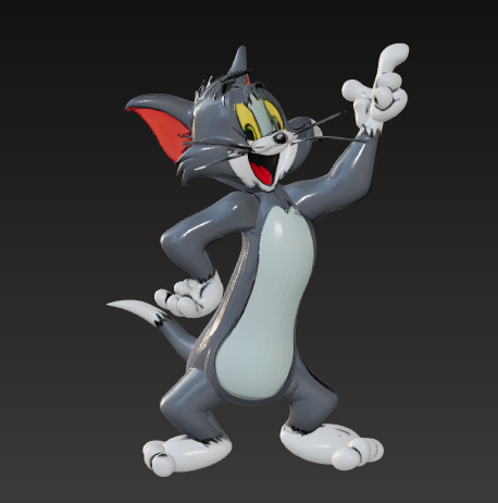 OBJ file TOM 🗿 ・3D print model to download・Cults