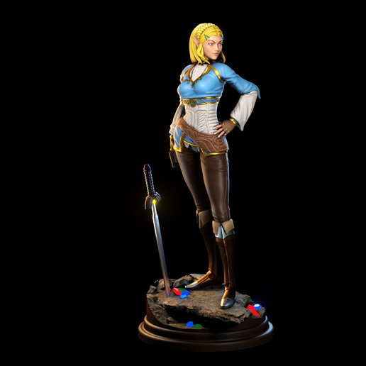 📁 Legend of Zelda - Zelda 1to10 STL file 3D print model with NSFW・ STL ...