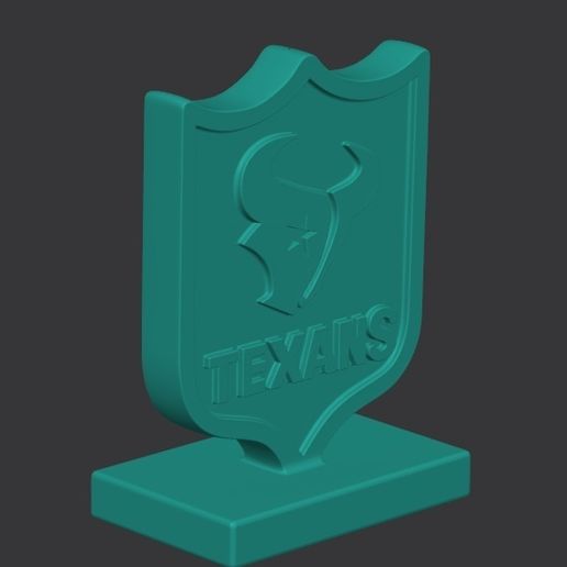 🏆 Houston Texans NFL Emblem・ STL File for 3D printing・Cults