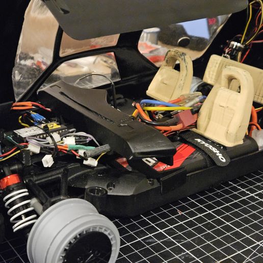 💨 Knight Rider Dash and Interior for 1:10 RC cars Kyosho Fazer MK2・ STL ...