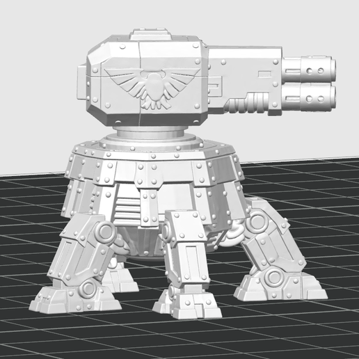 🦸 terrestrial warfare turret・ 3MF File for 3D printing・Cults