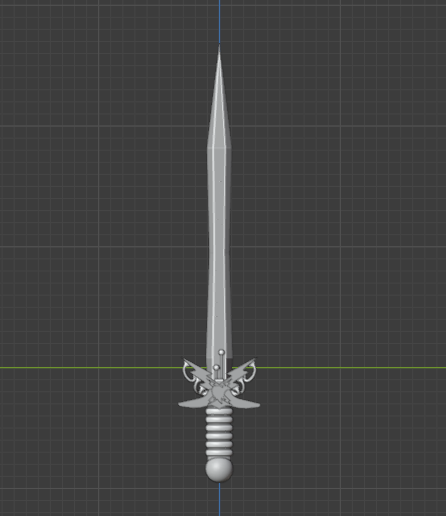 🗡️ Unity Relic Power Blade・Free STL File for 3D printing・Cults
