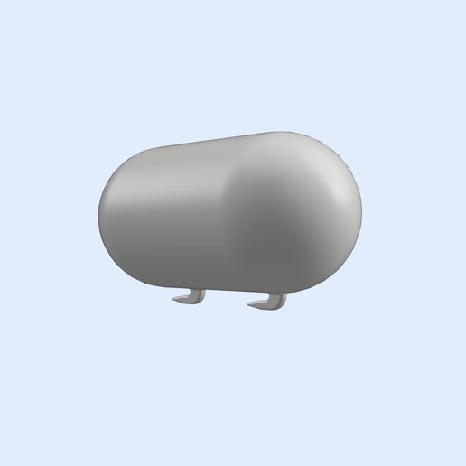 🛸 Tic Tac UFO / UAP Model・Free 3D File for 3D printing・Cults