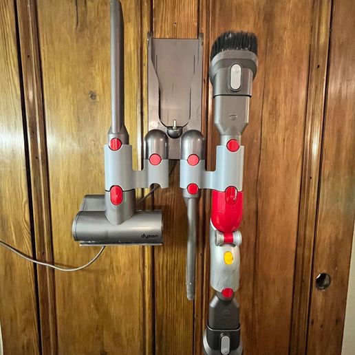 🏠 Dyson V15/V12/V11/V10/V8/V7 Werkzeughalter・ STL Datei für ・Cults