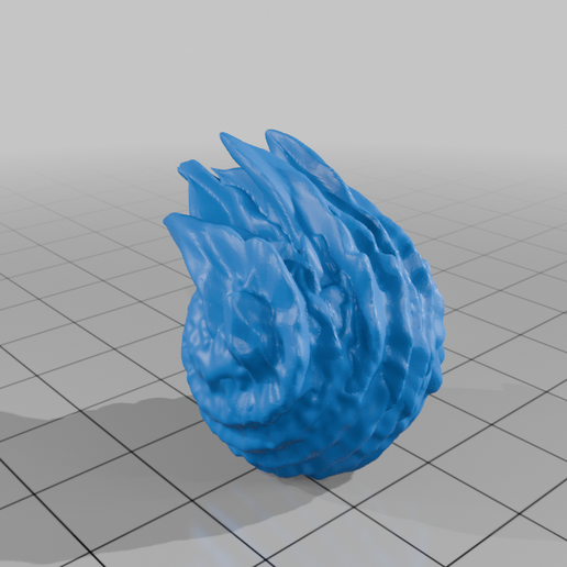 🎲 Flaming Sphere Spell (DND / TTRPG)・Free STL File for 3D printing・Cults