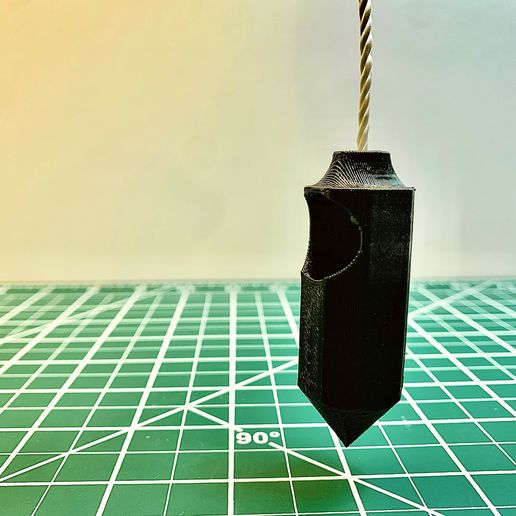 STL file 3D Printable Plumb Bob 🧪 ・3D printer model to download・Cults