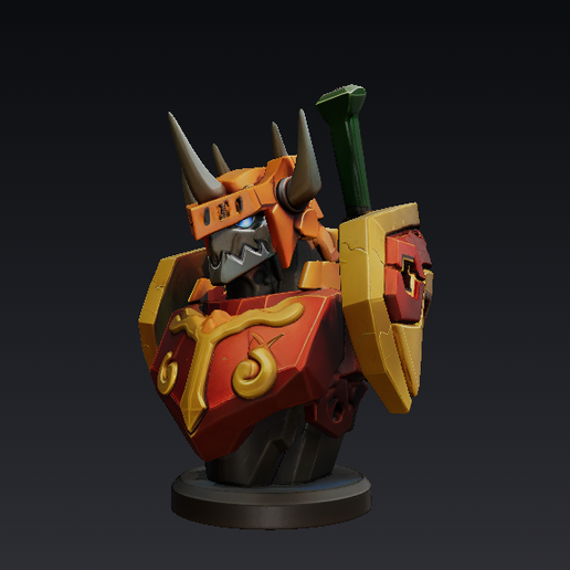 🐉 EmperorGreymon - digimon・ STL File for 3D printing・Cults