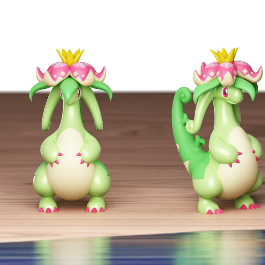 STL-Datei Palworld Dinossom #065 FanArt 👾 ・Design für den 3D-Druck zum ...