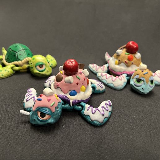 🐢 Sweetle Set・ STL File for 3D printing・Cults