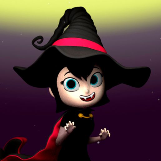 🎃 Mavis Dracula Halloween 3D PRINT Figurine・ STL File for ・Cults