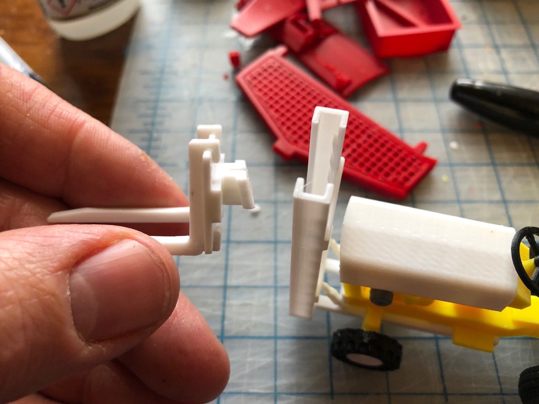 Descargar archivo STL Conversión de la carretilla elevadora de 1/25 GT5 • Objeto para impresión ...