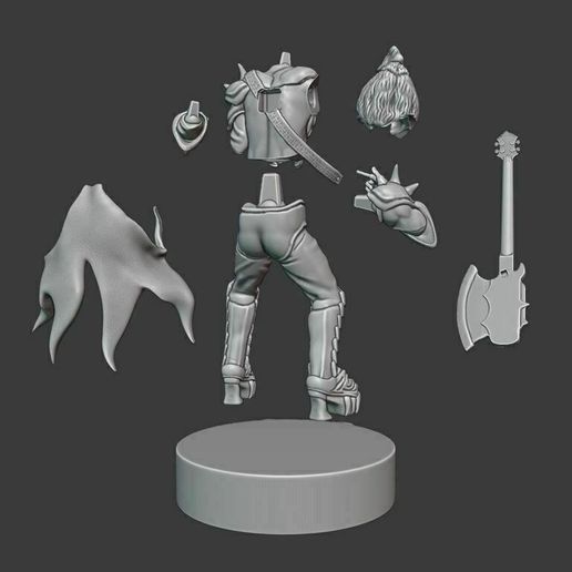 💋 gene simmons kiss - 3Dprinting・ STL File for ・Cults