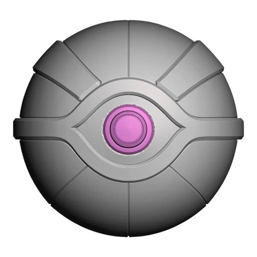 🎬 Clone Ball Poké Ball – Mewtwo Movie Version HD 3D Print Model ...
