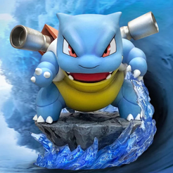 Blastoise best 3D printing models・666 free models to download・Cults