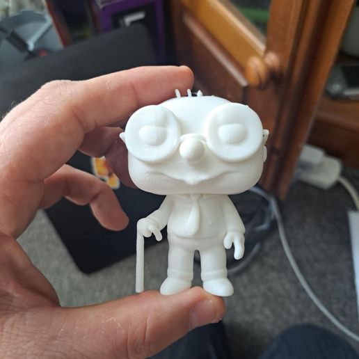 👨 simpsons mole man funko・ OBJ File for 3D printing・Cults