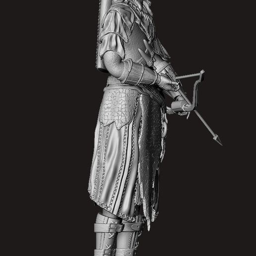 STL file D&D Ranger - Hunter 🏹 (OBJ)・Model to download and 3D print・Cults