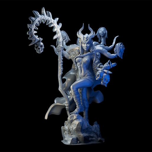 STL file Creatures Diablo Lair - Women 🦸 ・Model to download and 3D ...