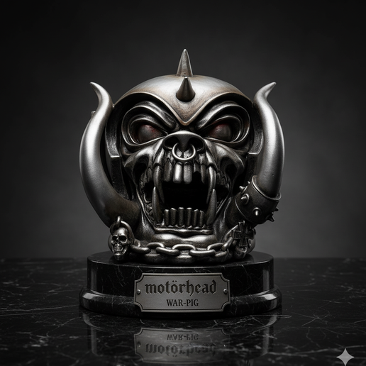 👤 MOTOR HEAD BUST・ STL File for 3D printing・Cults