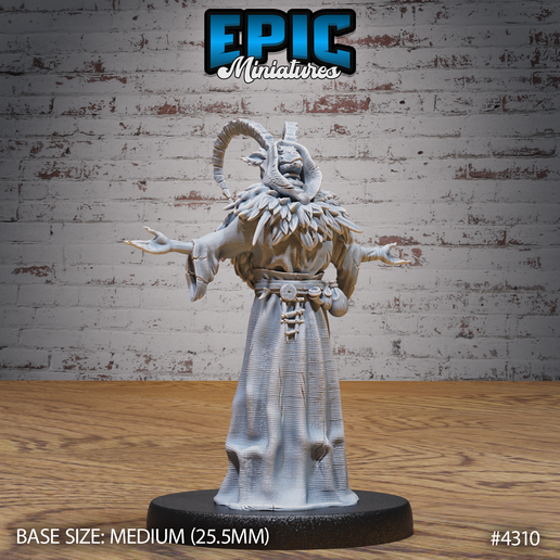 3D file Demonic Cultist Set ‧ DnD Miniature ‧ Tabletop Miniatures ...