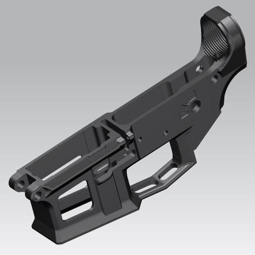 🔫 LOWER FORGED C・ STL File for 3D printing・Cults