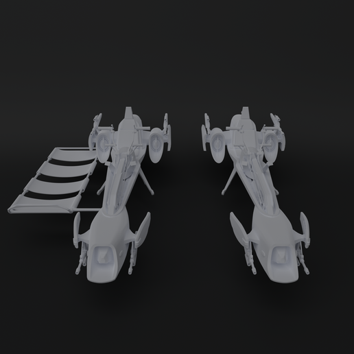 ⭐ Clone BARC Speeder and Medic - One12 - STL files 3D print model 3D ...