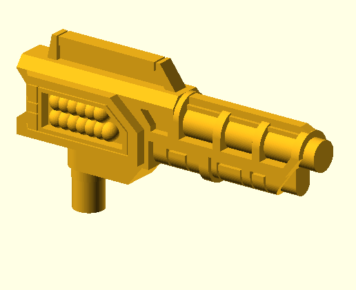Archivo STL Transformers G1 StrangeHold Minigun 🤖 ・Objeto de impresión ...