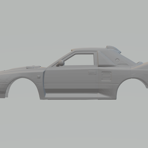 STL file Toyota MR2 Group B rally car 🚗 ・3D printing design to download ...