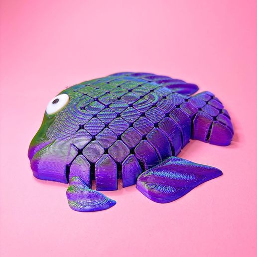🐠 Flexi Articulated Fish・Free 3MF File for 3D printing・Cults