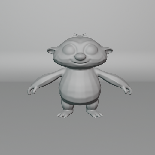 3D file Sloth Cartoon Animal 🦥 ・Template to download and 3D print・Cults