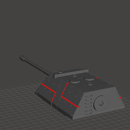 💭 1:16 Rc e100 Krupp turret・Free 3D File for 3D printing・Cults