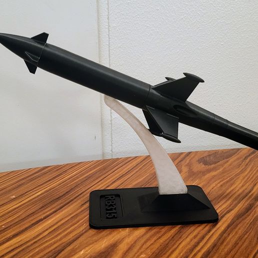 Free STL file SAAB RB 315 Anti Ship Missile With Display Stand 🚢 ...