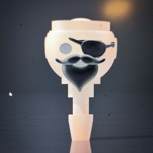 STL file Cabeza parche y barbita compatible con playmobil 🧸 ・Model to ...