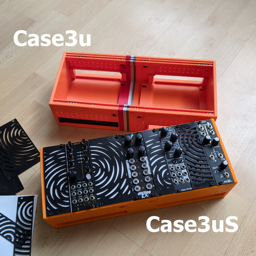 🎵 Expandable Eurorack Case Blocks・ STL File for 3D printing・Cults