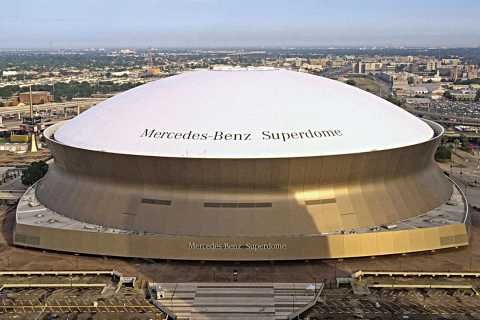 🚗 MERCEDES BENZ SUPERDROME STADIUM (NEW ORLEANS SAINTS)・ STL File for ...