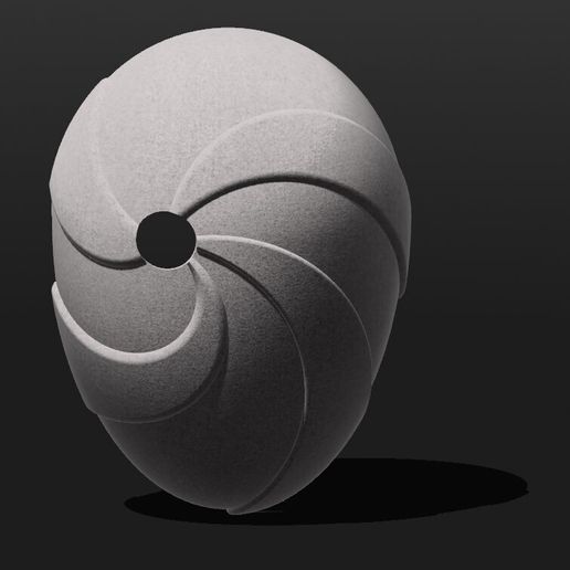 👗 Naruto White Zetsu Mask – 3D Printable Cosplay Prop・ STL File for 3D ...